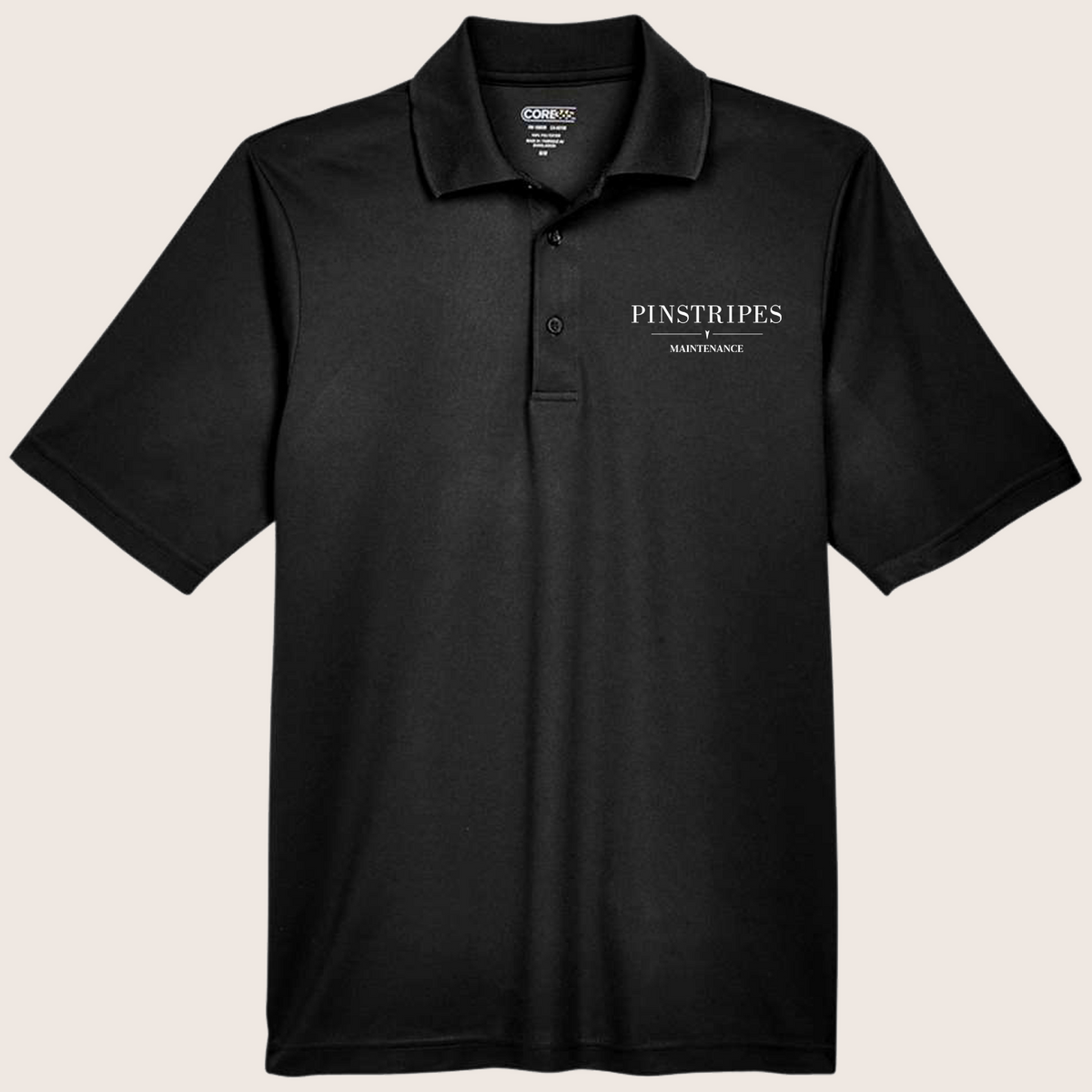 Pinstripes Maintenance Polo Shirt – Chef Duds